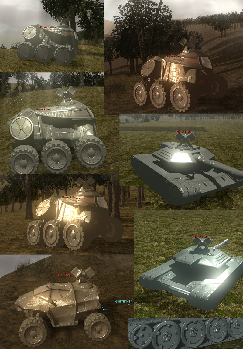 Robot Self Shadowing & Ground Illumination Flares - Radioactive-Software - GameDev.net